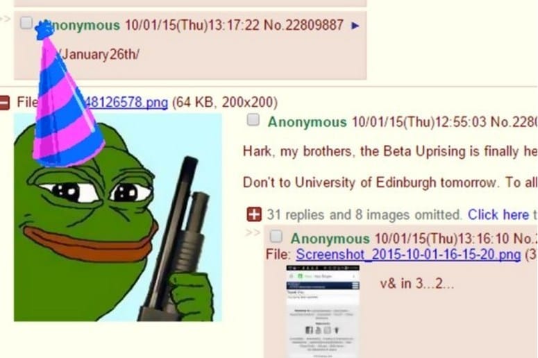 Threats of school killings flood 4chan after Oregon shooting | Dazed