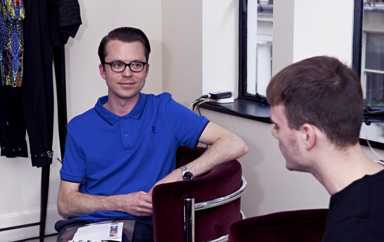 Tom Vek on album artwork at McQ | Dazed
