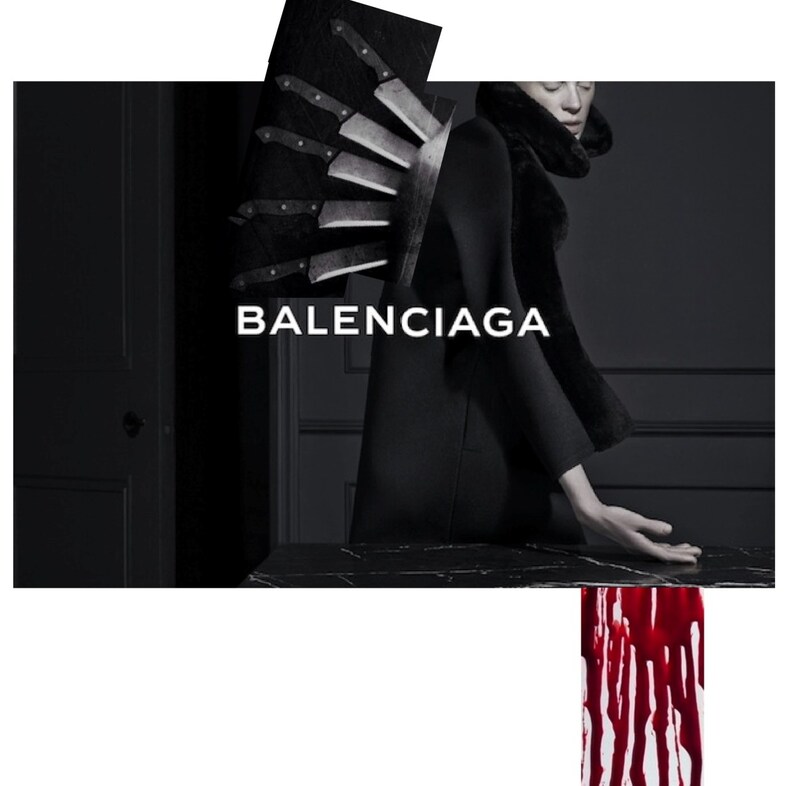 Doug Abraham fashion campaign collages | Dazed