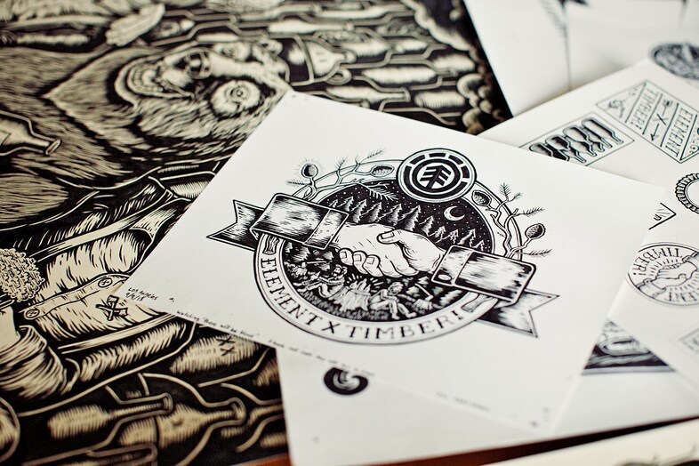 Element x Timber! | Dazed