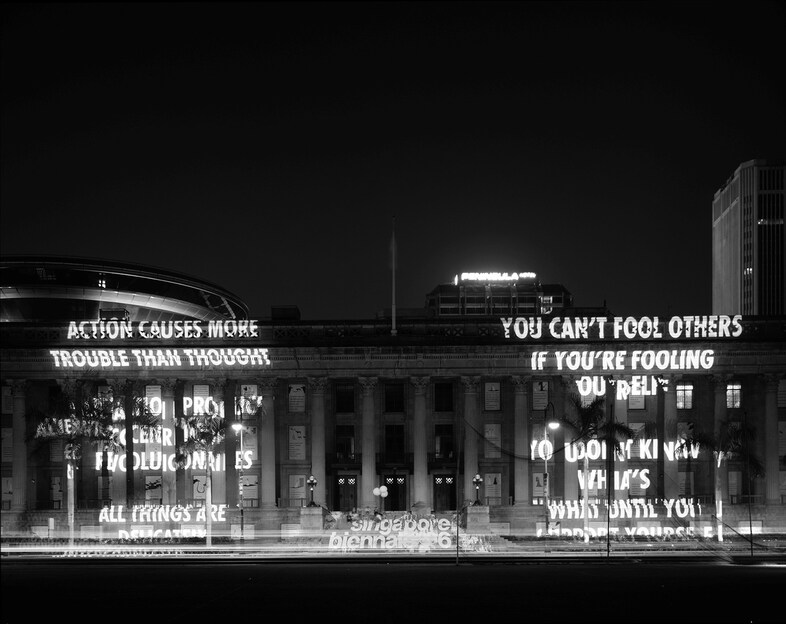 Jenny Holzer: Projections | Dazed