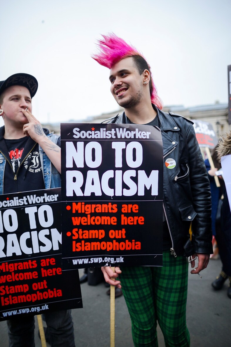 Anti-racism march in London | Dazed