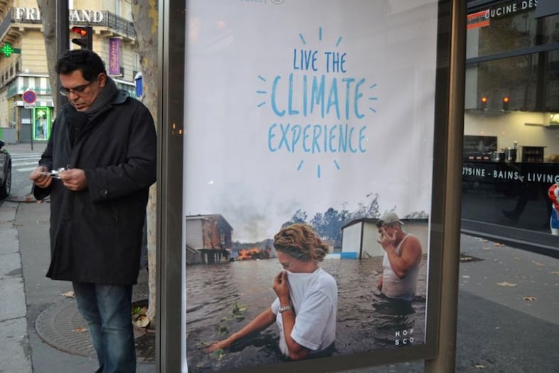 Artists critique climate change summit with fake ads | Dazed