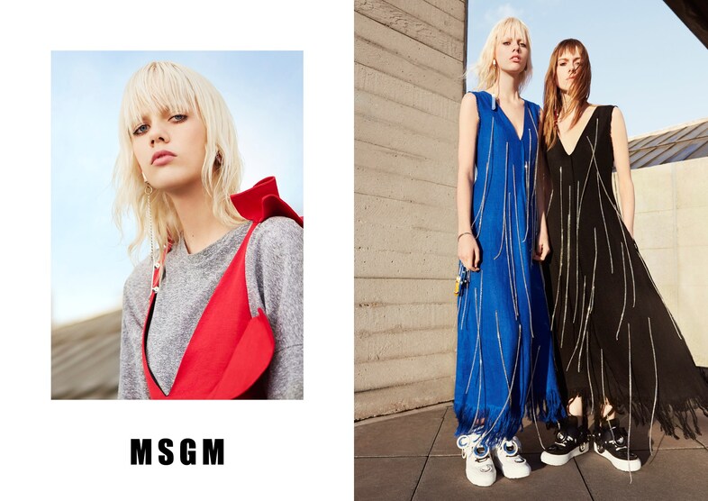 MSGM SS16 Campaign | Dazed