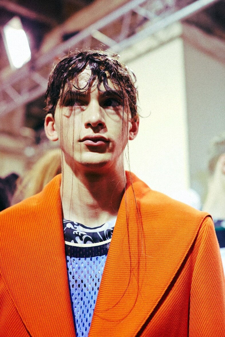 Backstage at Raf Simons | Dazed