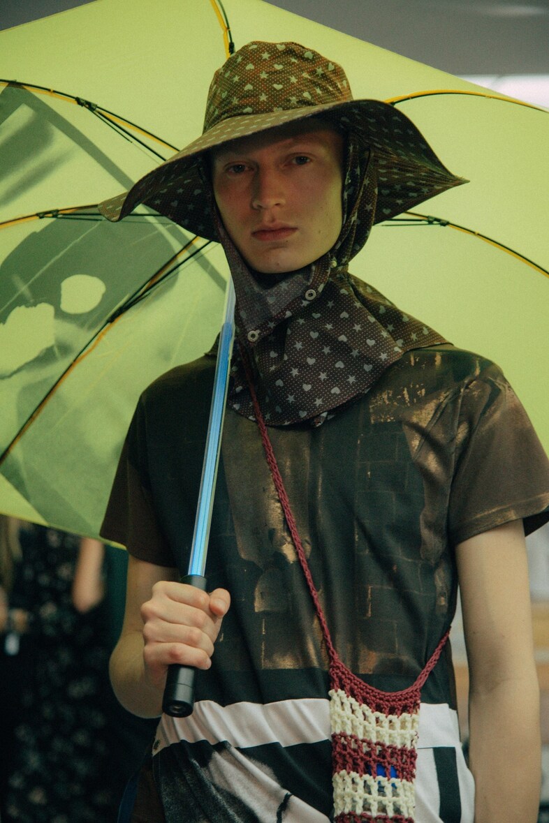Backstage at Raf Simons | Dazed