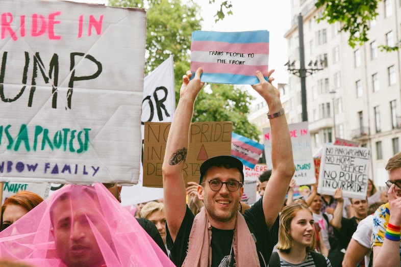 Trans solidarity at London Pride 2019 | Dazed