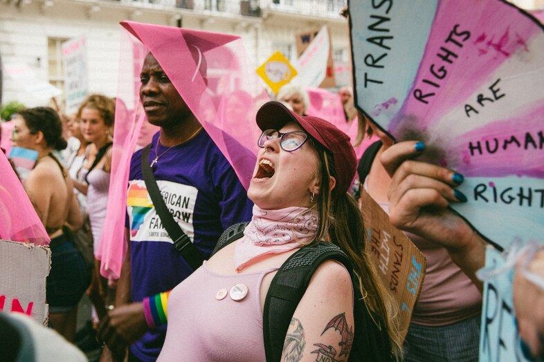 Trans solidarity at London Pride 2019 | Dazed