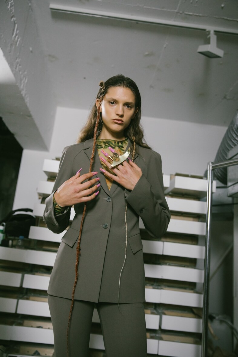 Backstage at Charlotte Knowles SS20 | Dazed