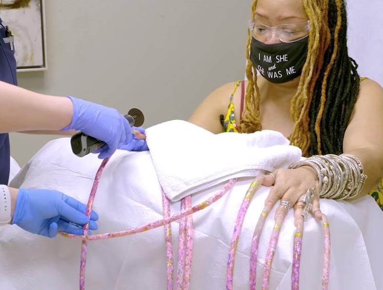 Watch the woman with the world’s longest nails get them cut after 30 ...