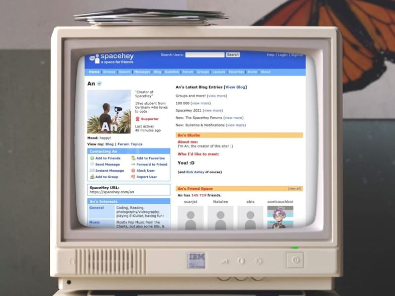 MySpace clone SpaceHey is reviving the Y2K social media aesthetic | Dazed