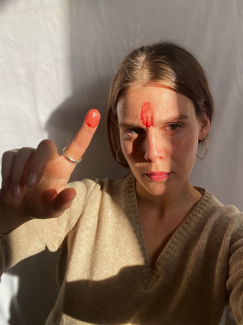 The women using period blood for face masks | Dazed