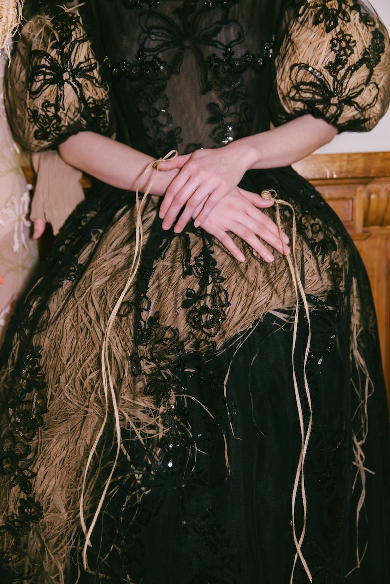 Beauty at Simone Rocha AW23 | Dazed