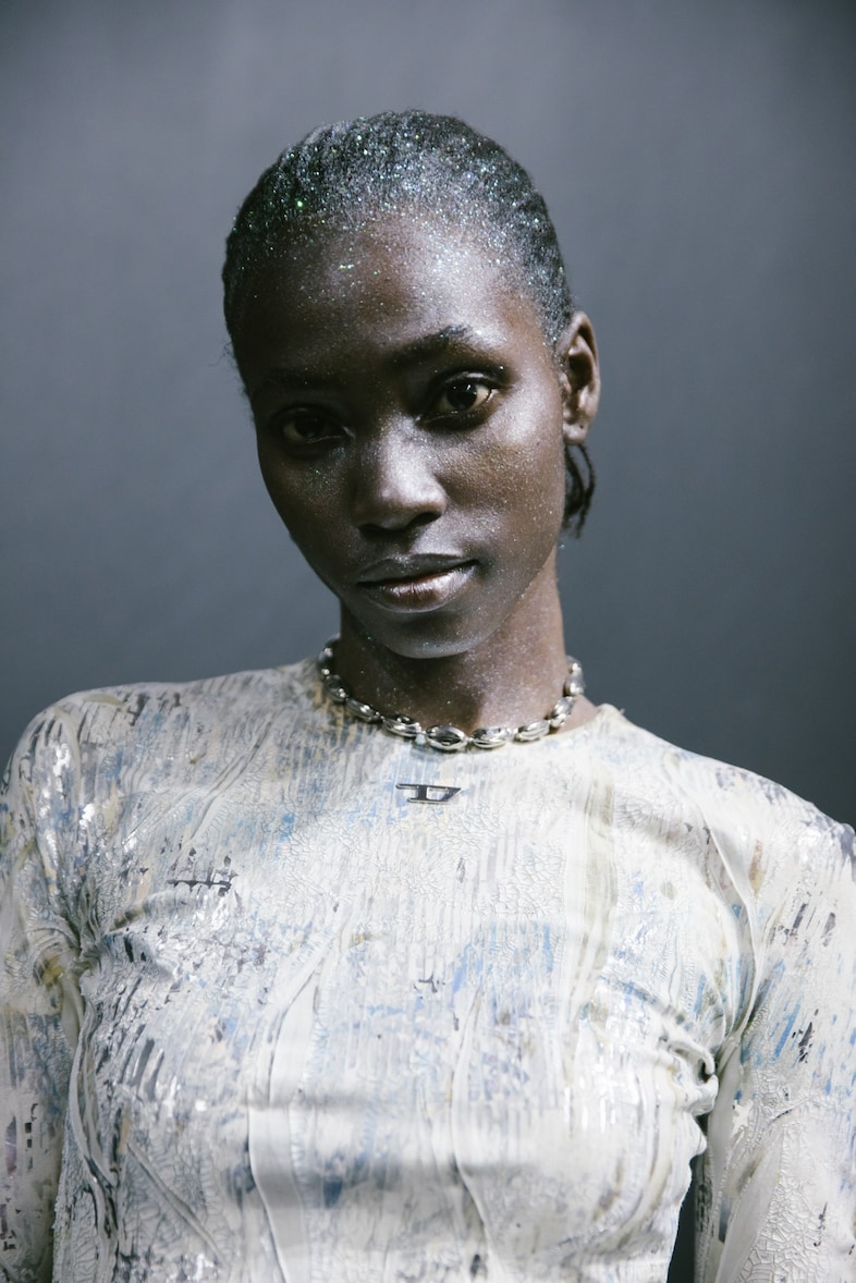 Beauty at Diesel AW23 | Dazed