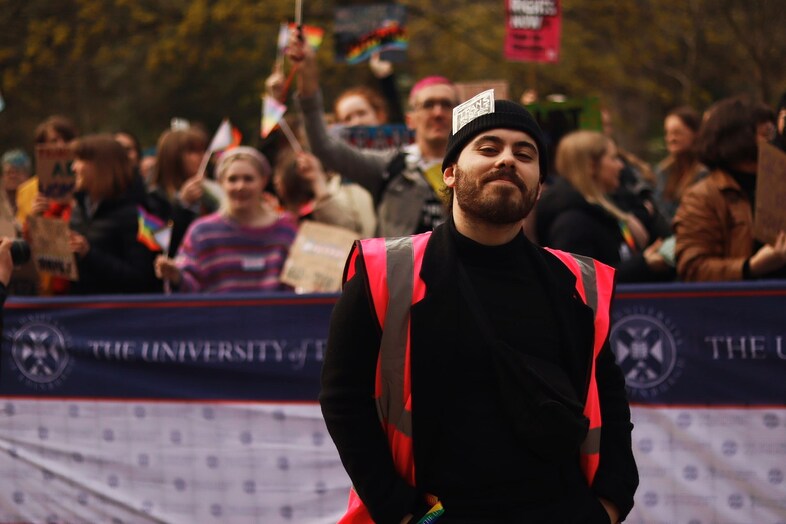 Edinburgh trans protest | Dazed
