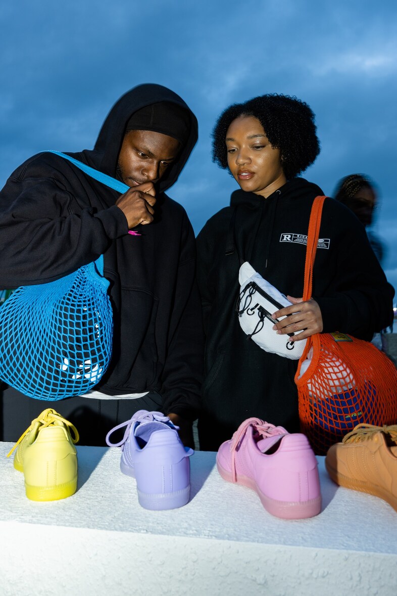 Pharrell Williams’ Humanrace Samba Pop-up at SITW 2023 | Dazed