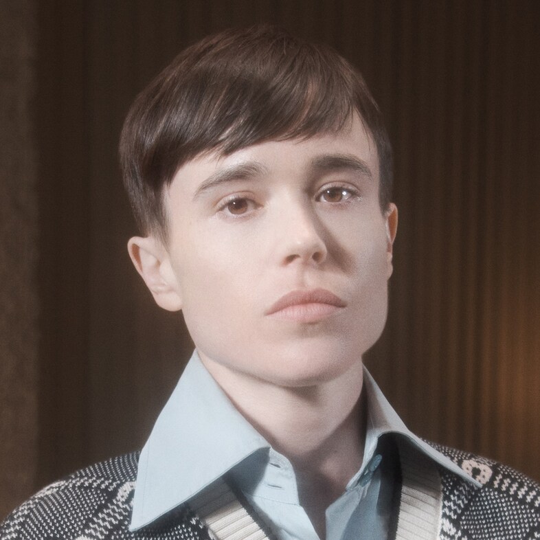 Elliot Page for Gucci Guilty BTS | Dazed