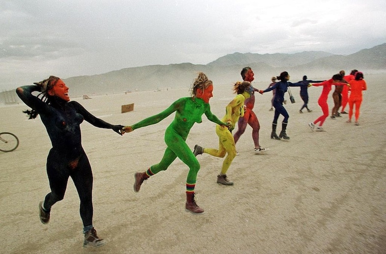 Burning Man attendees blocked from festival by climate activists | Dazed