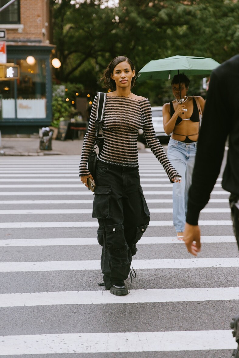 SS24 NYFW Street Style: Cris Fragkou | Dazed