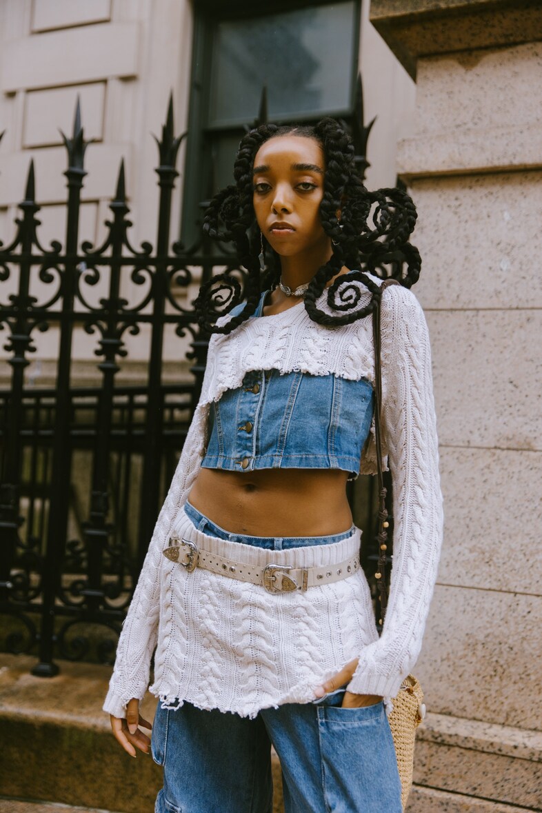 SS24 NYFW Street Style: Cris Fragkou | Dazed