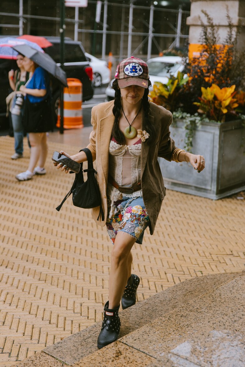 SS24 NYFW Street Style: Cris Fragkou | Dazed