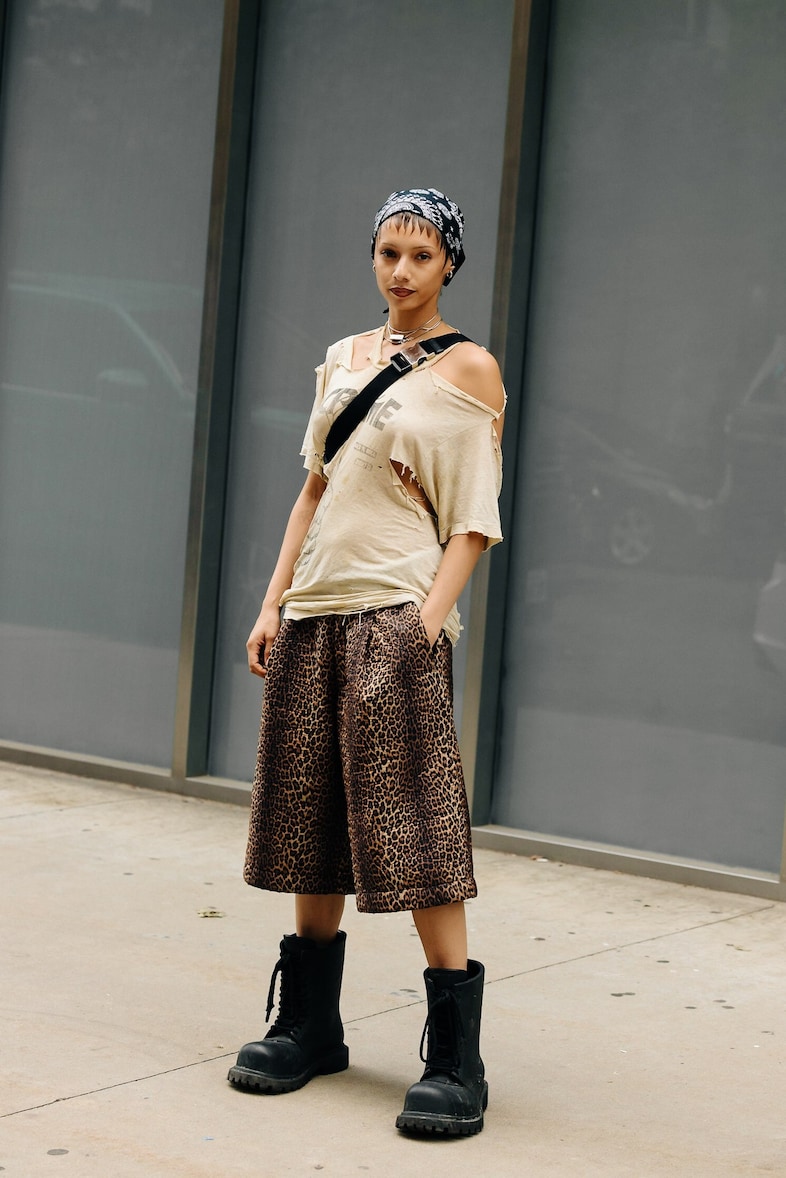 SS24 NYFW Street Style: Darrel Hunter | Dazed