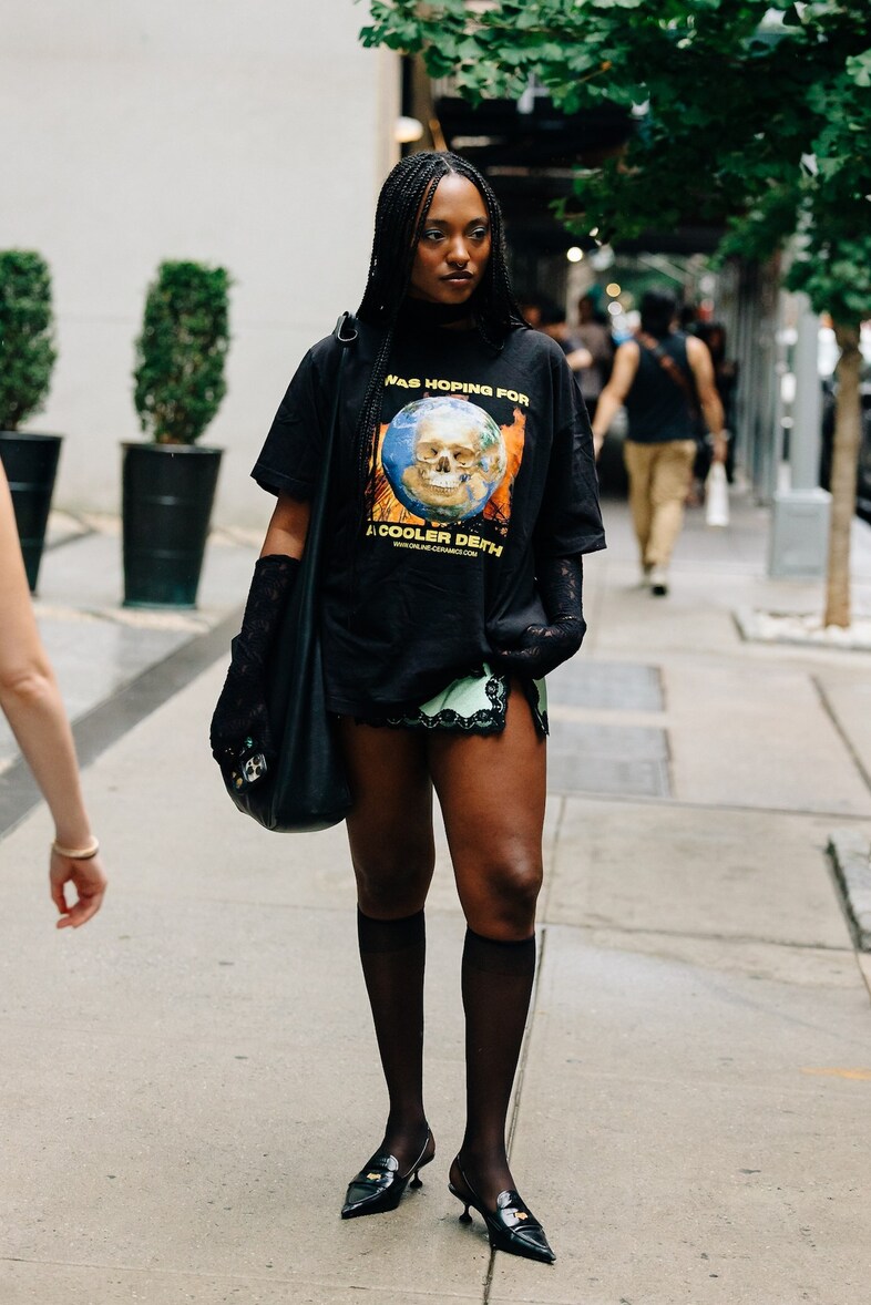 SS24 NYFW Street Style: Darrel Hunter | Dazed