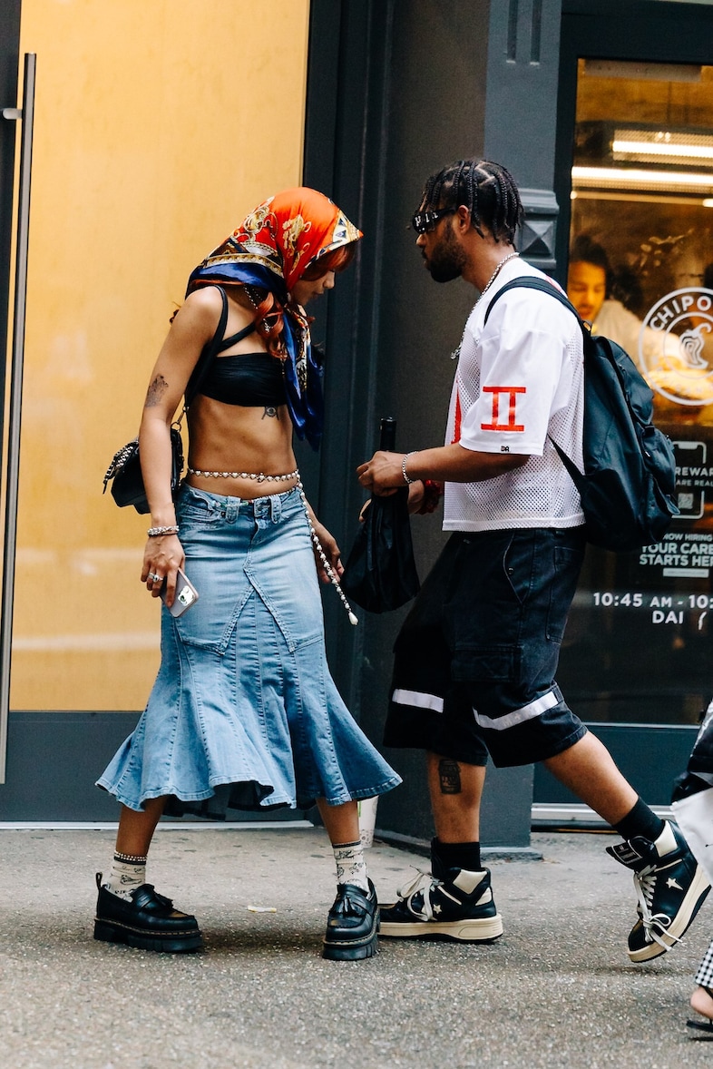 SS24 NYFW Street Style: Darrel Hunter | Dazed