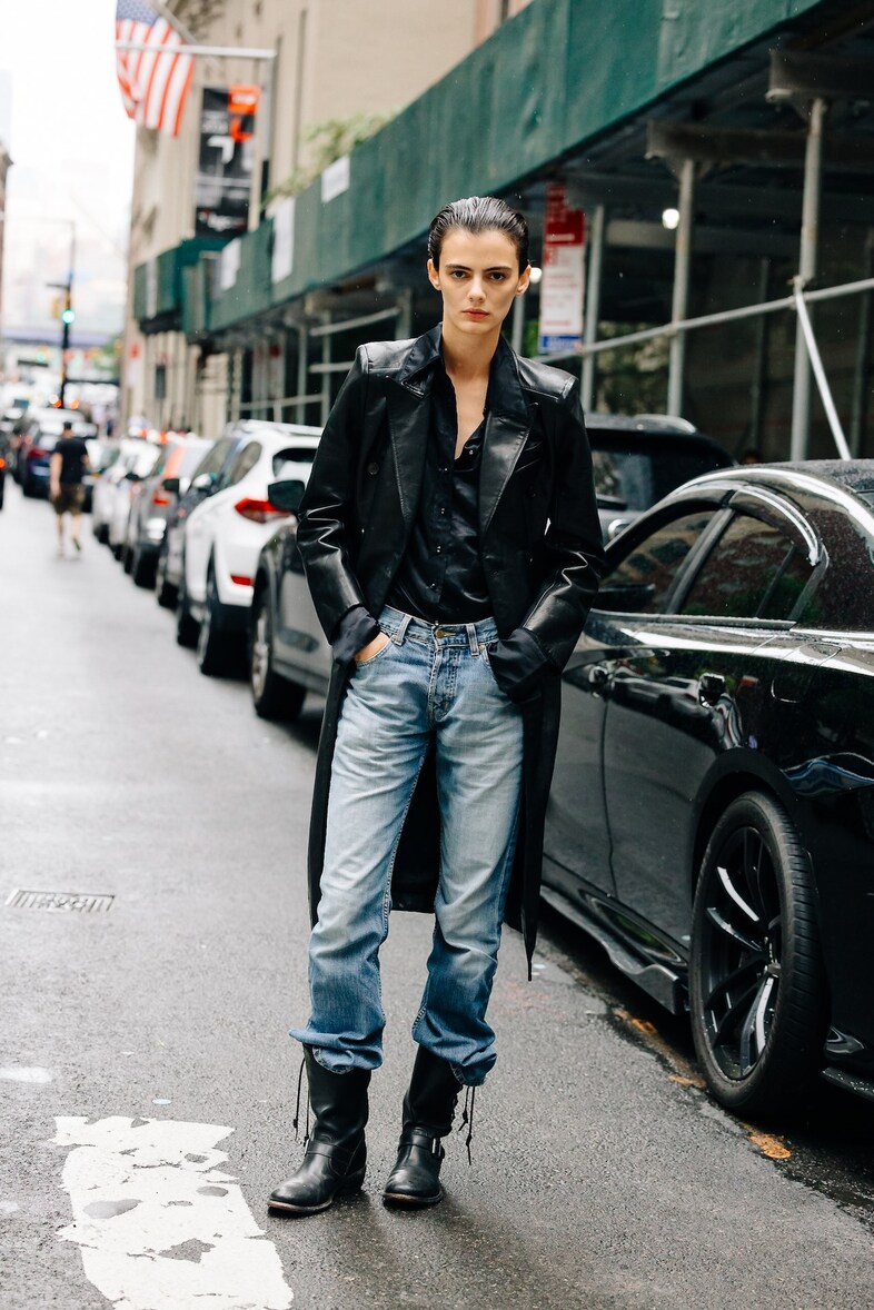 SS24 NYFW Street Style: Darrel Hunter | Dazed