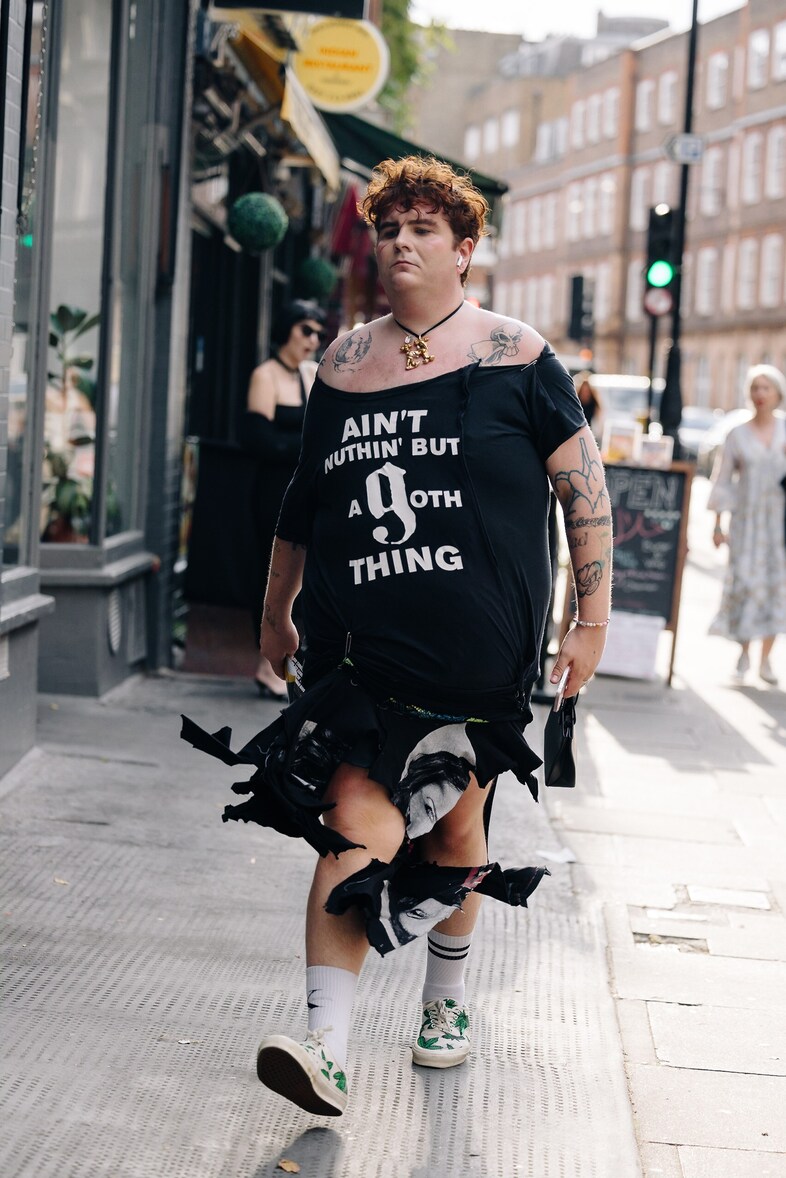 SS24 LFW Street Style: Darrel Hunter | Dazed