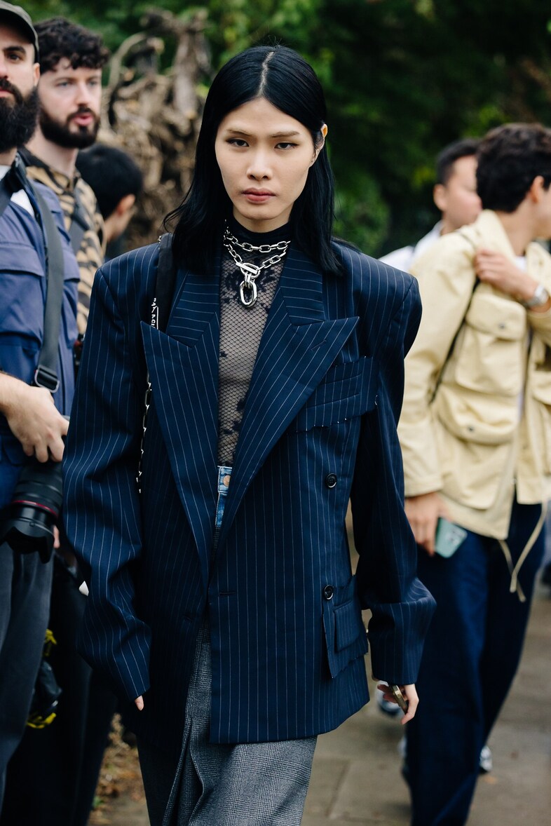 SS24 LFW Street Style: Darrel Hunter | Dazed