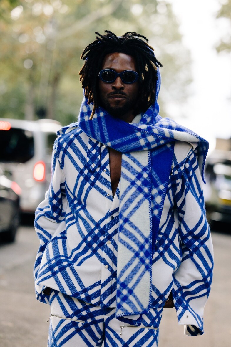 SS24 LFW Street Style: Darrel Hunter | Dazed