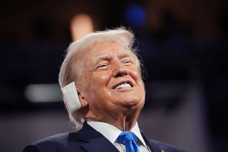 Donald Trump: bandage trendsetter | Dazed