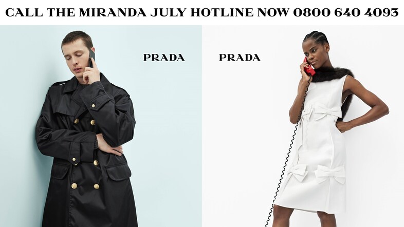 Prada AW24 campaign – Miranda July | Dazed