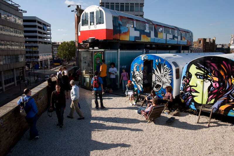 A Village Made of Tube Trains | Dazed