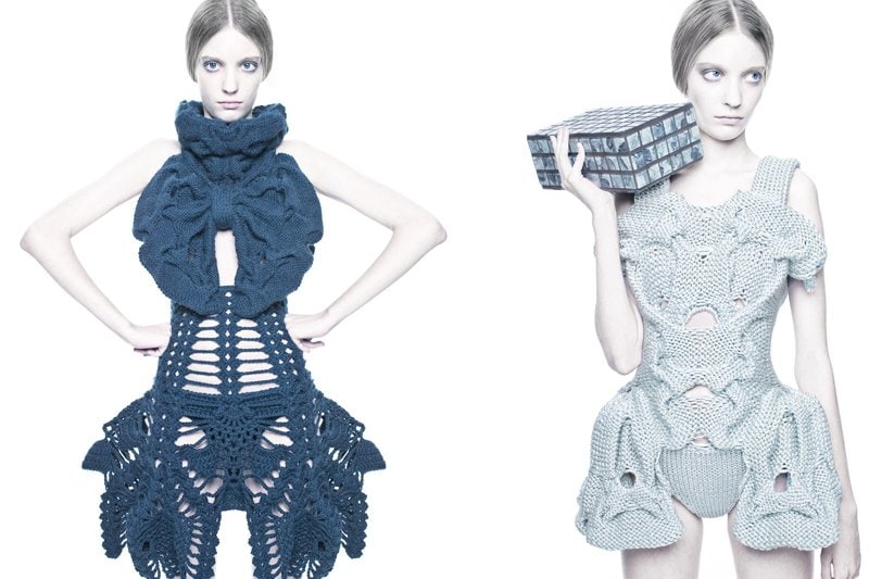 Sandra Backlund: Otherworldly Knits from Within | Dazed
