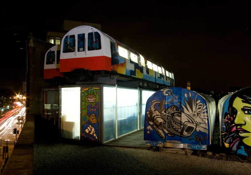 A Village Made of Tube Trains | Dazed