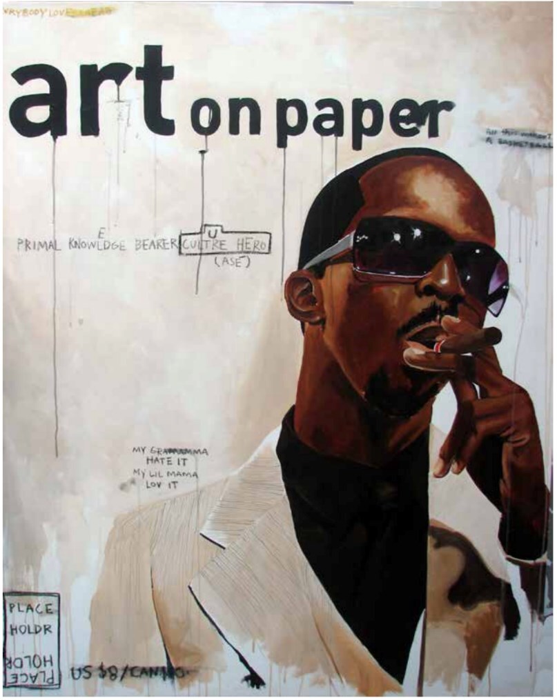 How this artist’s powerful paintings challenge stereotypes of black men ...