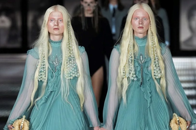 Gucci just said Gemini rights with an uncanny, all-twin show Womenswear ...