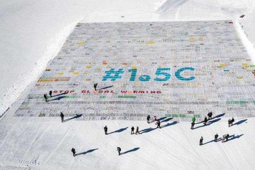 The world’s biggest postcard has been made to oppose climate change | Dazed