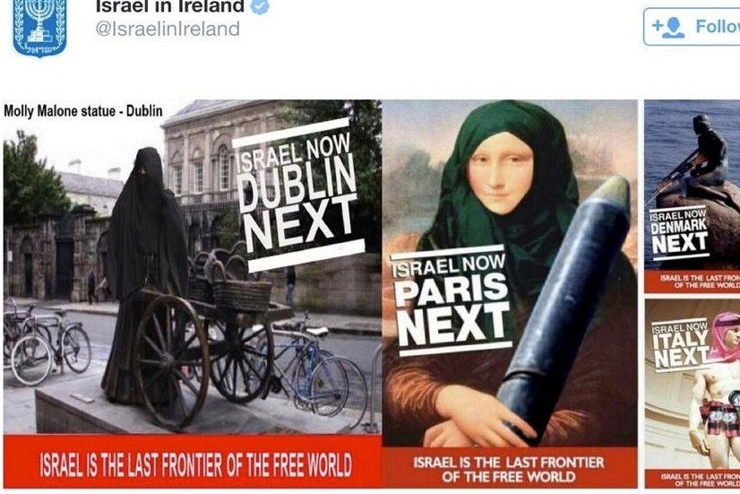 Israeli Embassy tweets xenophobic art meme | Dazed