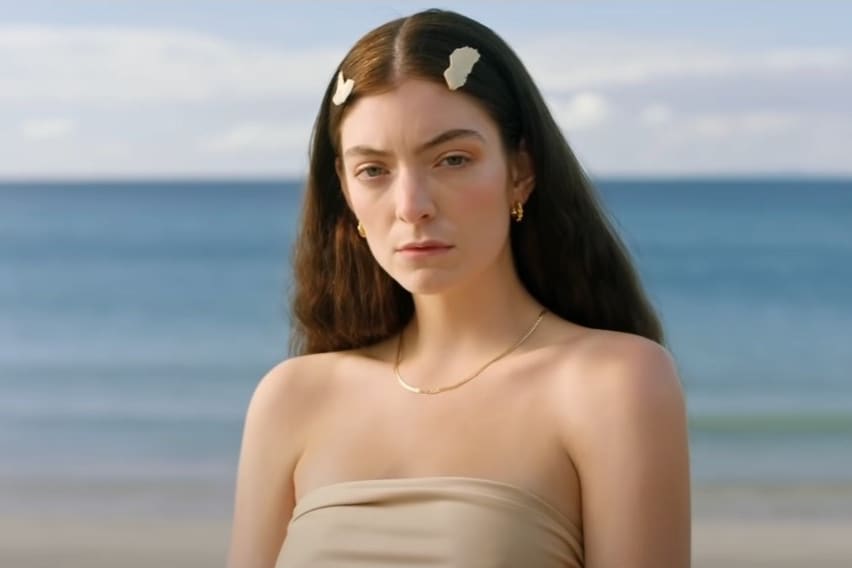 Lorde’s beach day goes bad in the video for ‘Fallen Fruit’ | Dazed