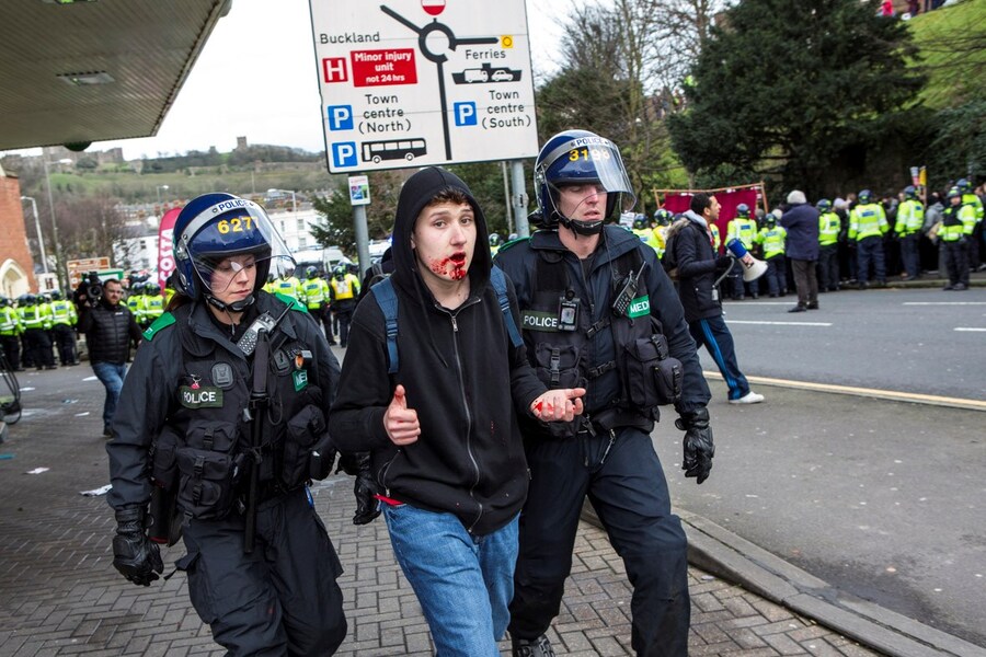 A victim of fascist violence in Dover tells us his story | Dazed