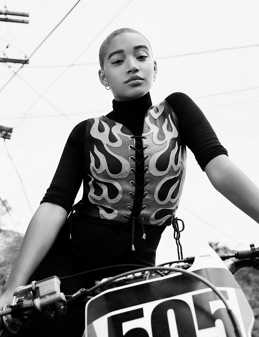 Amandla Stenberg — spring 2017 | Dazed