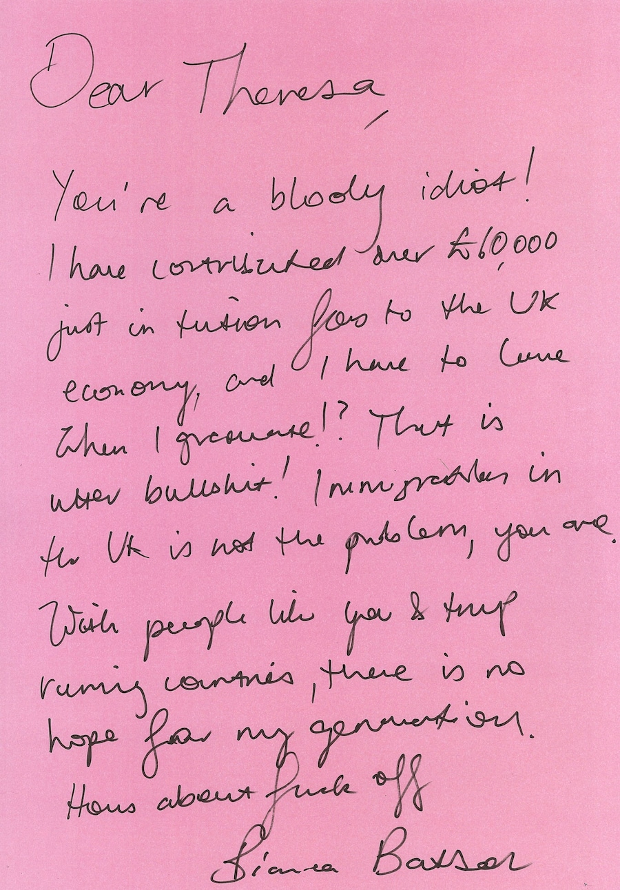 The graduate designer exploring her visa status via fashion | Dazed