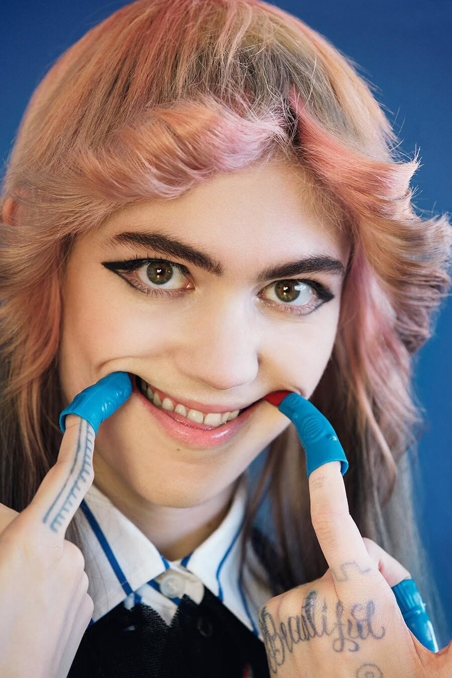 Grimes created a theme song for Hilda, a new animated series on Netflix ...