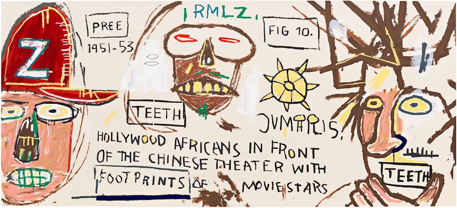 Keith Haring Jean Michel Basquiat Crossing Lines Dazed