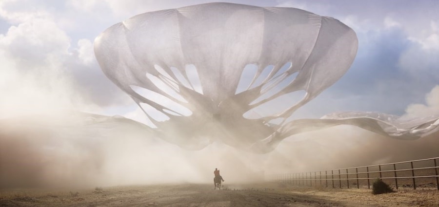Wait, is Jordan Peele’s Nope alien wearing Iris Van Herpen? | Dazed