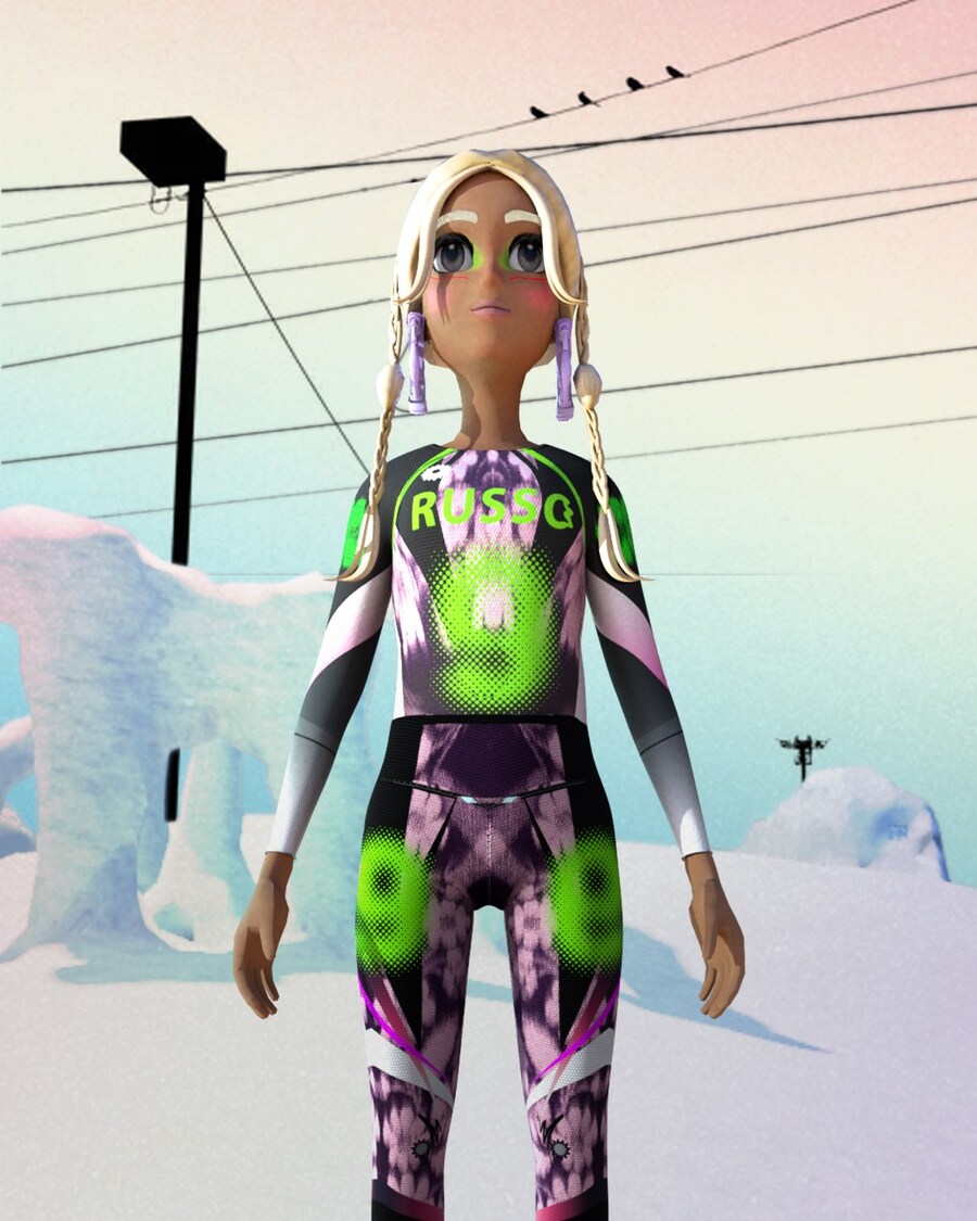 Paolina Russo for Roblox | Dazed