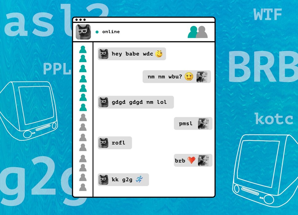 g2g, brb, and what the loss of early MSN language means | Dazed